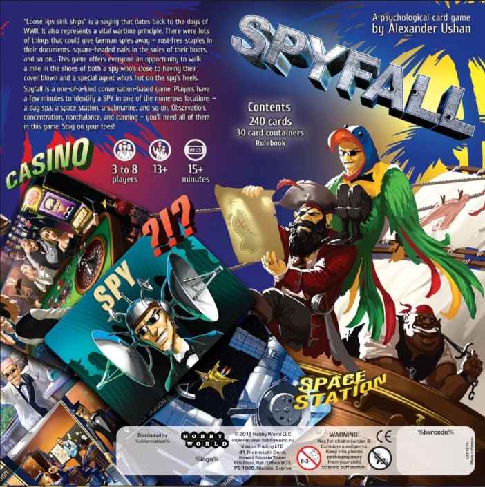 Spyfall – Hobby World International