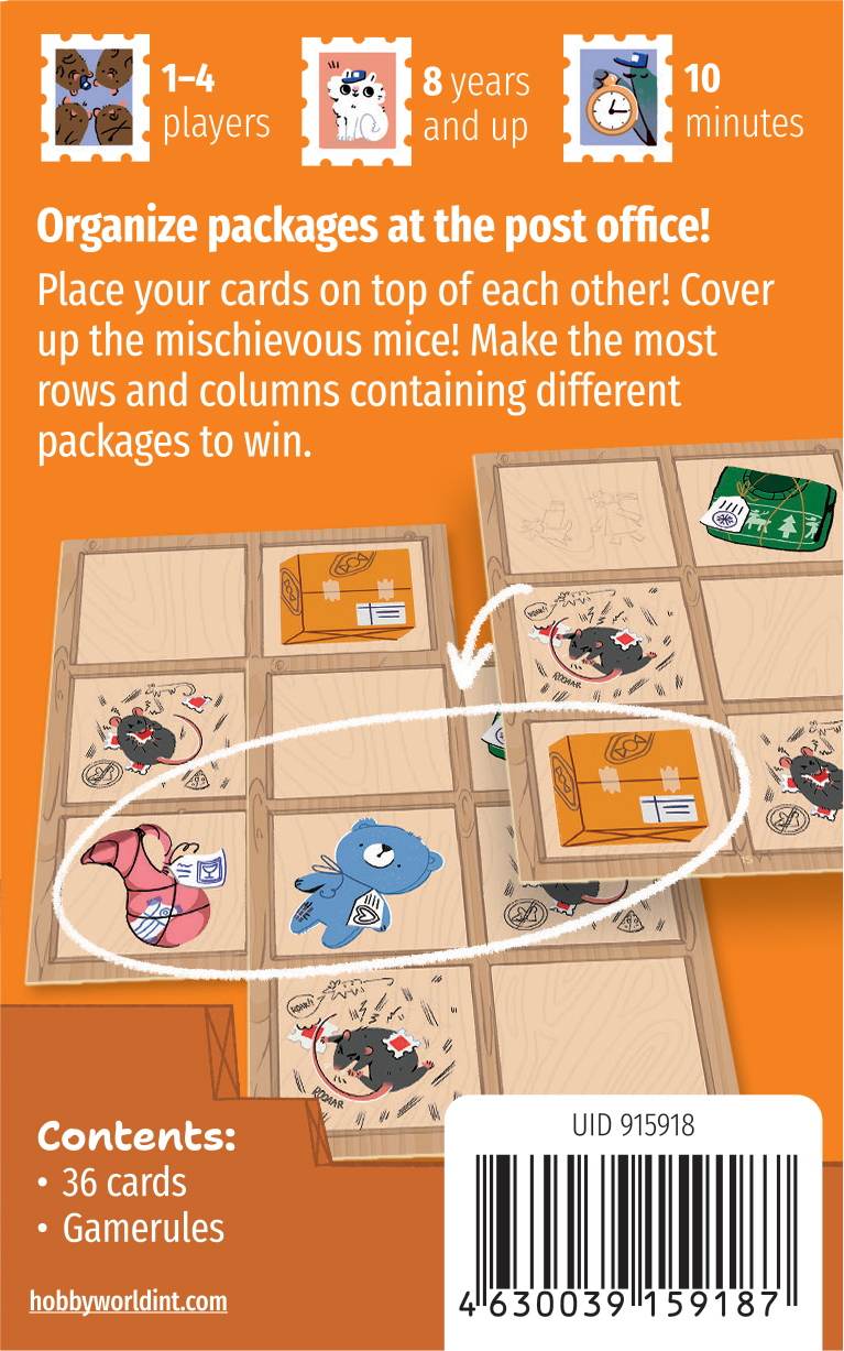 Post Office. Card Game – Hobby World International